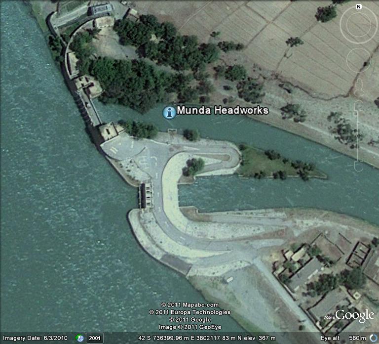 Munda Dam |2010年洪水之后的Munda Headworks重建与维修
